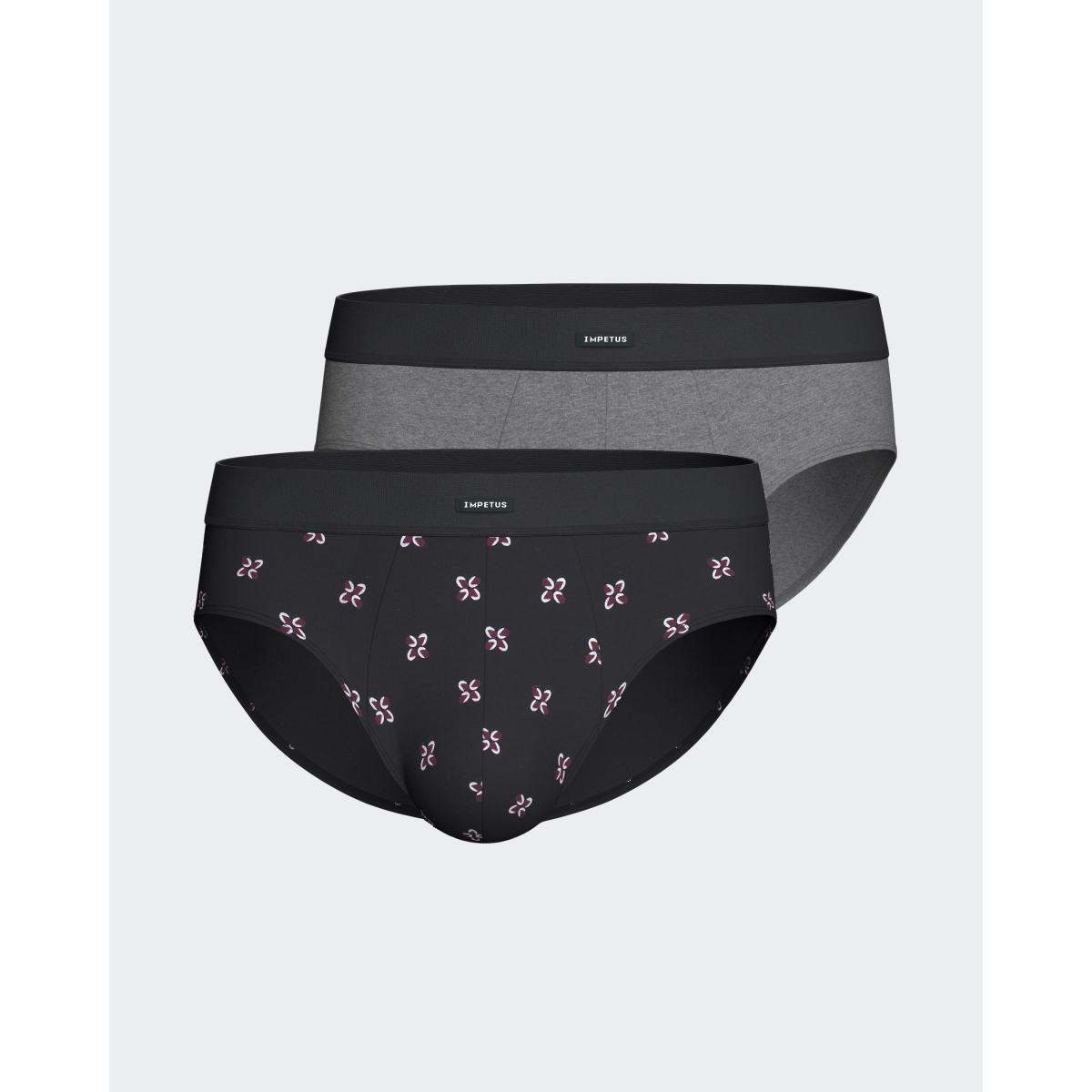 Pack of 2 men's briefs in cotton - N68-IM1123N68P2-NB039 - IMPETUS
