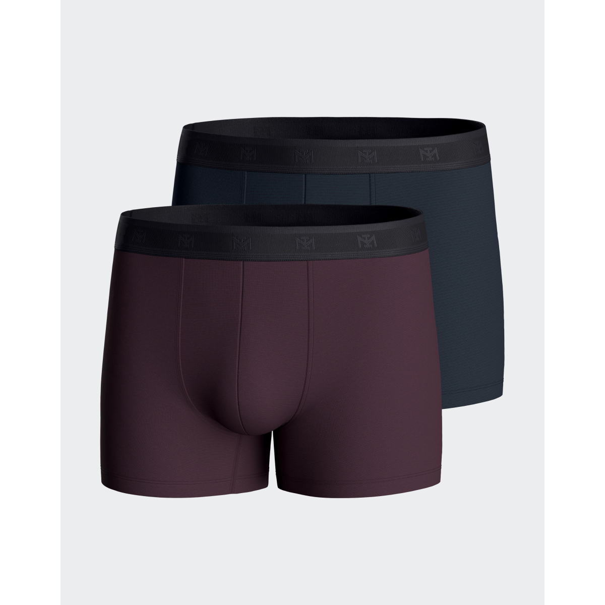 Pack 2 boxers de homem lisos em Algodão Lyocell - L78-IM1221L78P2-BD003 ...