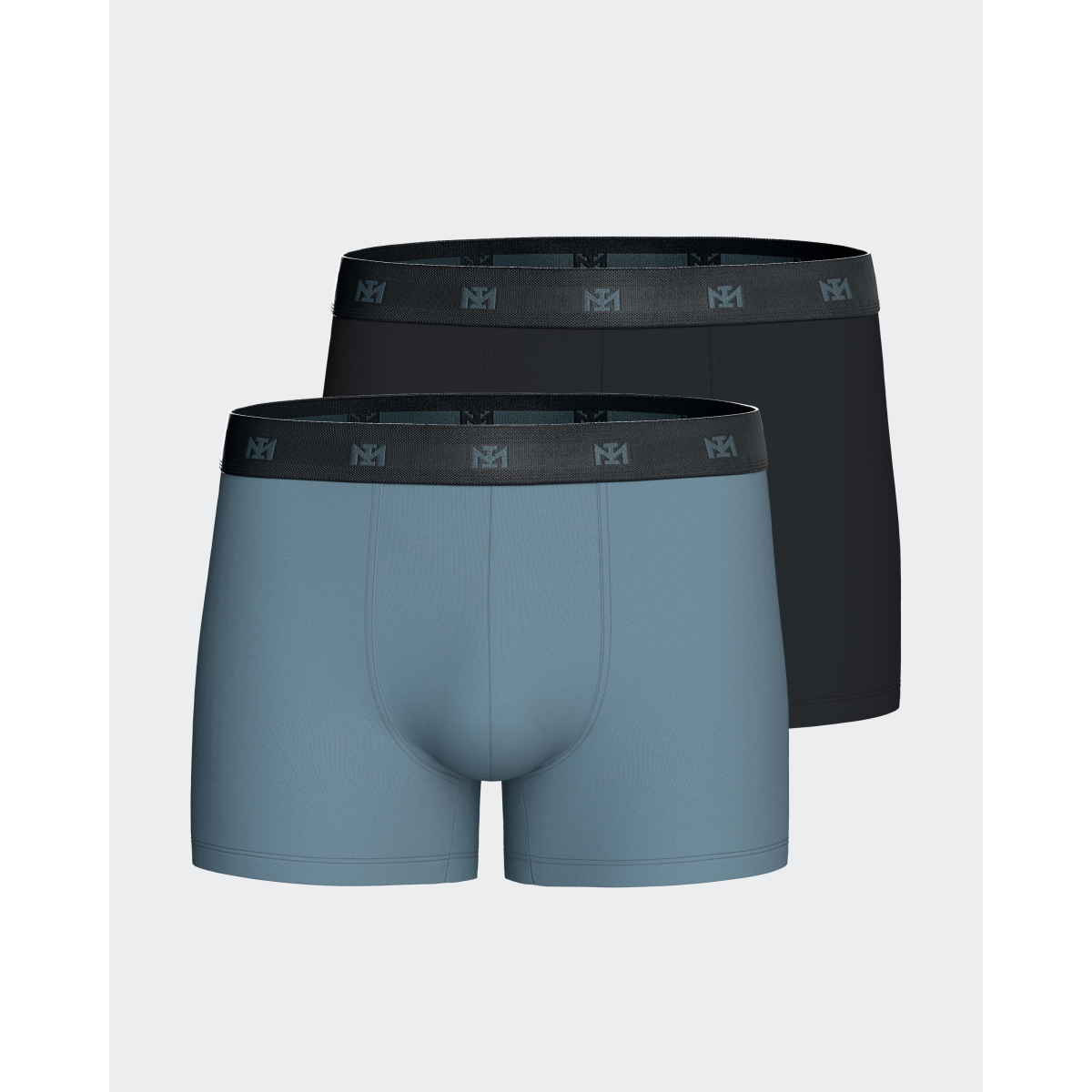 Pack of 2 men's boxer in Lyocell - N65-IM1221N65P2-BLJ5J - IMPETUS