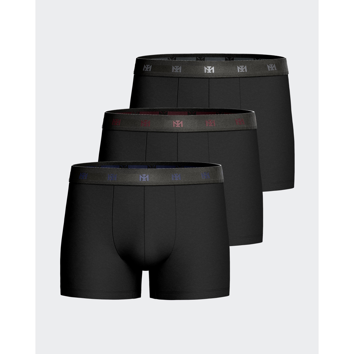 Pack 3 Boxers Cotton Stretch - M03-IM1221M03P3-BK020 - IMPETUS