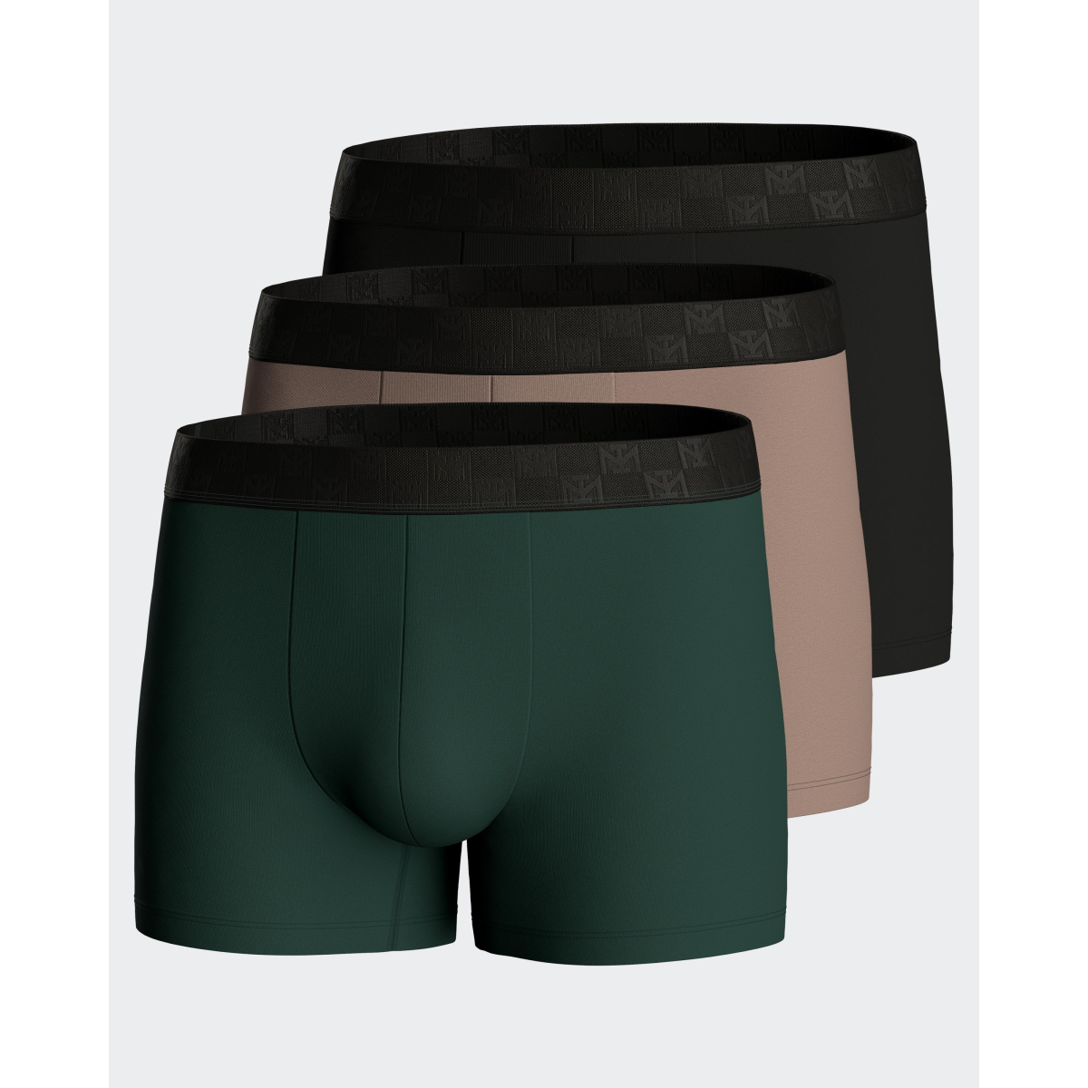 Pack 3 Boxers de hombre Bio Cotton - P02-IM1221P02P3-BK020 - IMPETUS