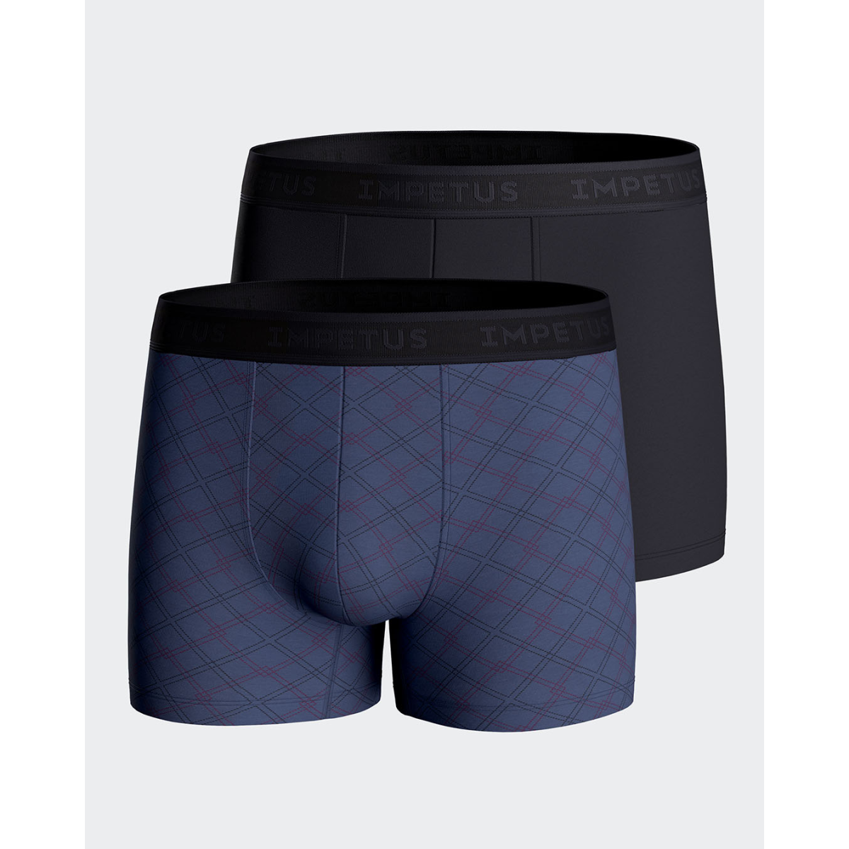 Pack 2 boxers de algodón y modal - M74-IM1221M74P2-BL065 - IMPETUS