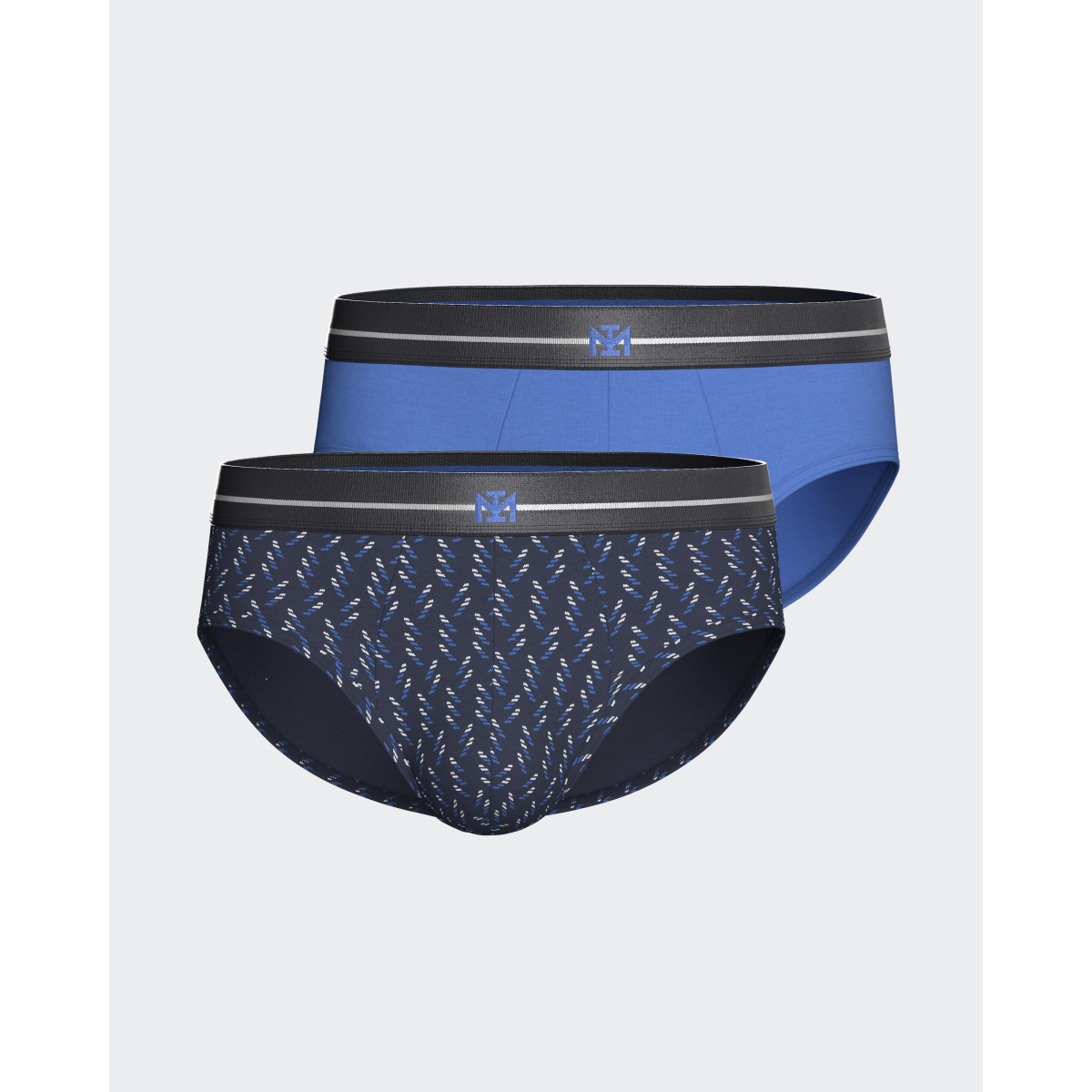 Pack of 2 men's briefs in Modal Cotton - N64-IM1121N64P2-GYE97 - IMPETUS