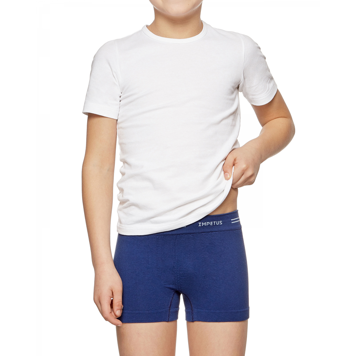Pack of two seamless boxers for boy - 210-P225210-MB5 | IMPETUS
